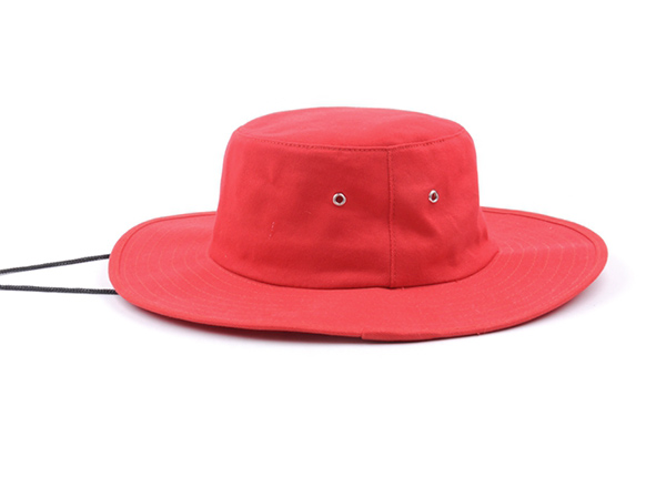 Wholesale Red Bucket Hat With String|HengXing Factory